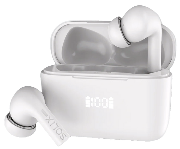 Écouteurs sans fil Solix PRO (Bluetooth) avec LCD – TotalAchat.fr
